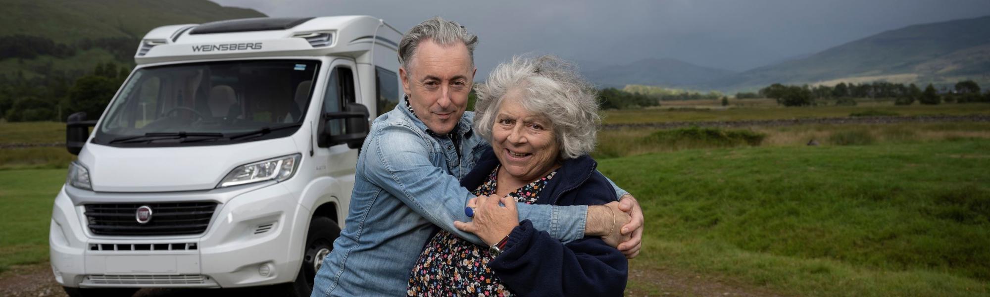 Interview with Miriam Margolyes and Alan Cumming for Miriam and Alan: Lost in Scotland | Channel 4